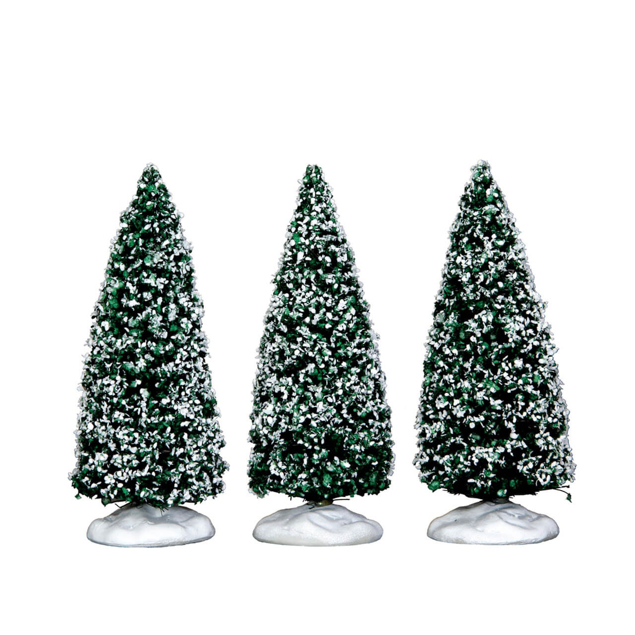 Snowy Juniper Tree, Small, Set Of 3 – Lemax Collection