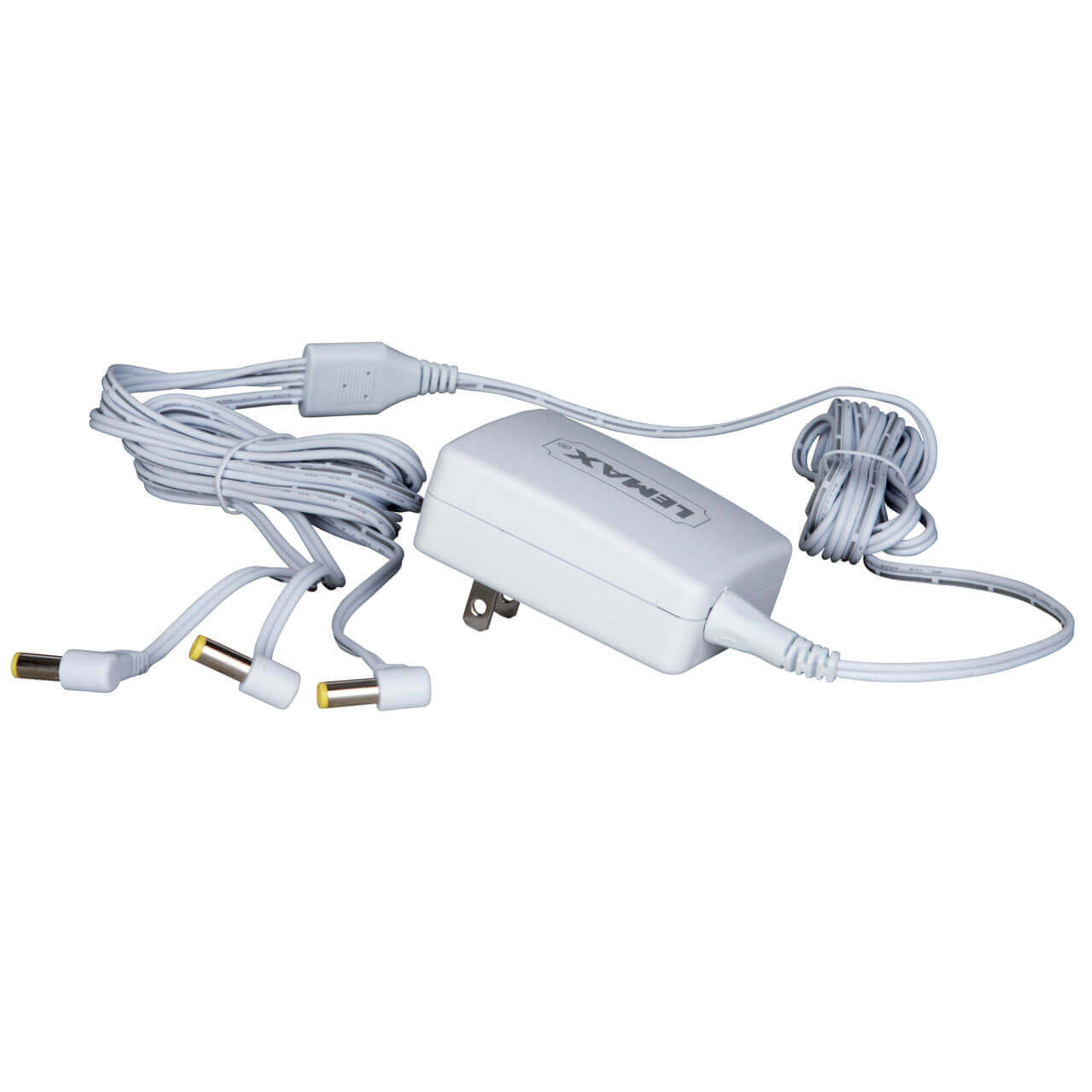 4.5V 3-Output Adapter White Changeable Plug – Lemax Collection